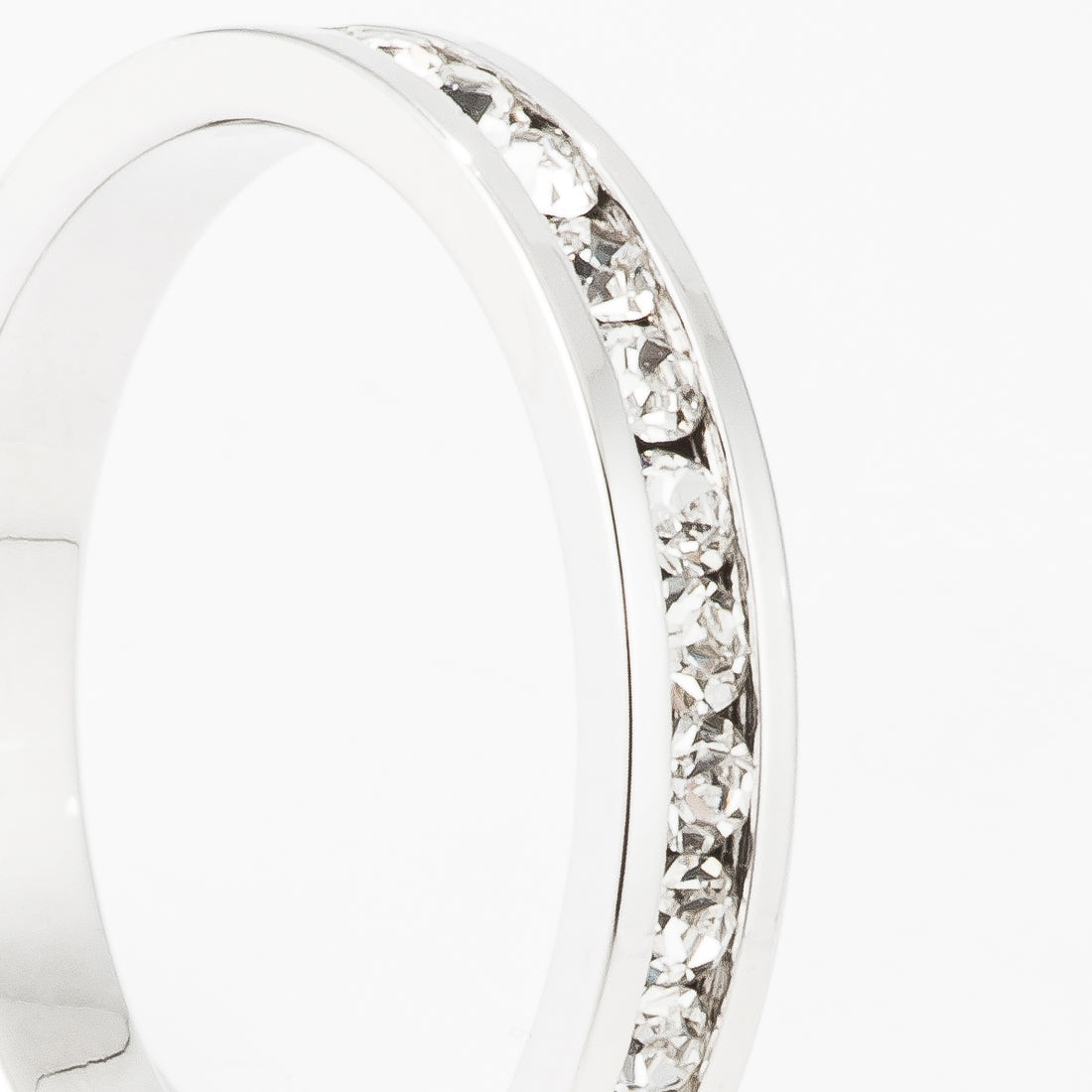 Tessa Crystal Eternity Band – BaubleBox
